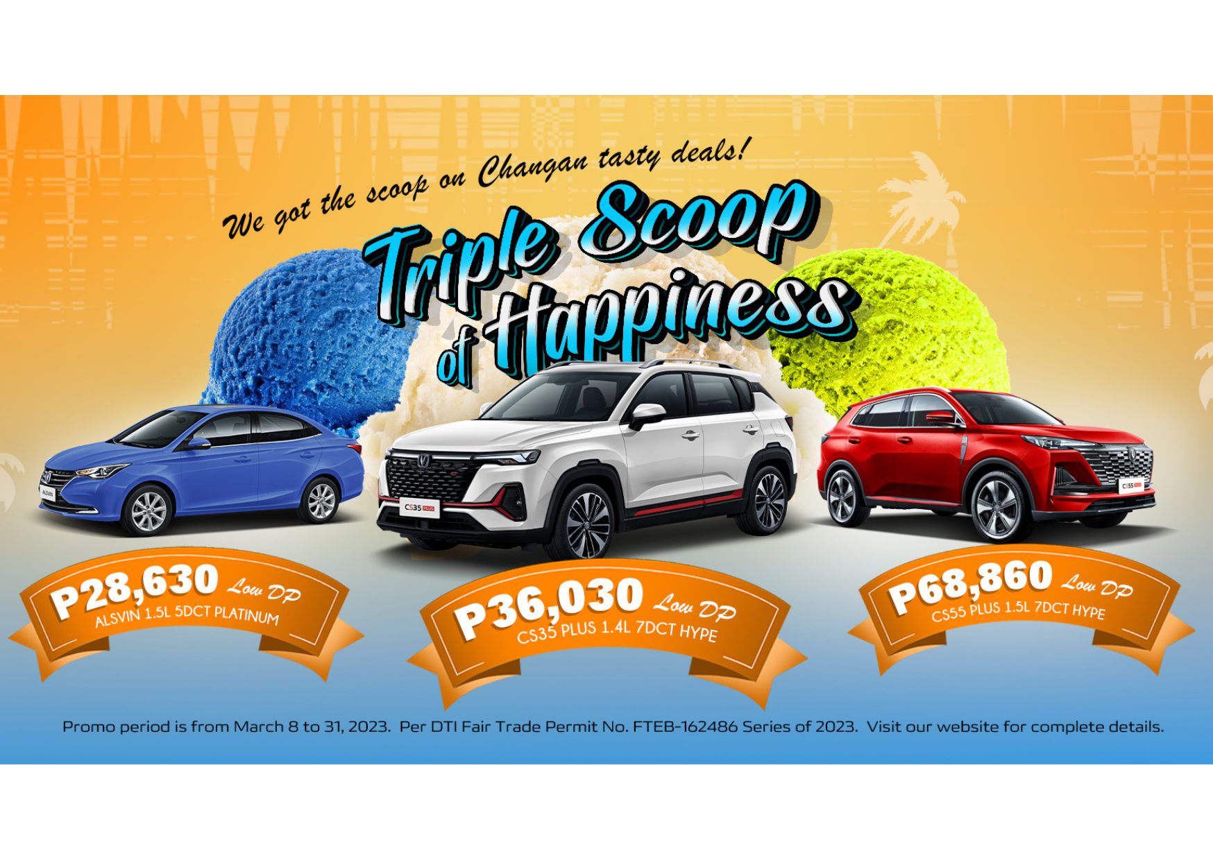 Scoop Up Happiness with Changan Auto's March promo