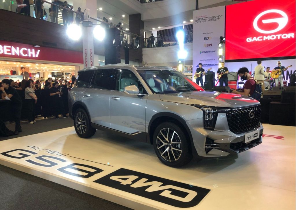 GAC MotorPH launches GS8 4WD at GAC Discovery Drive Fest.