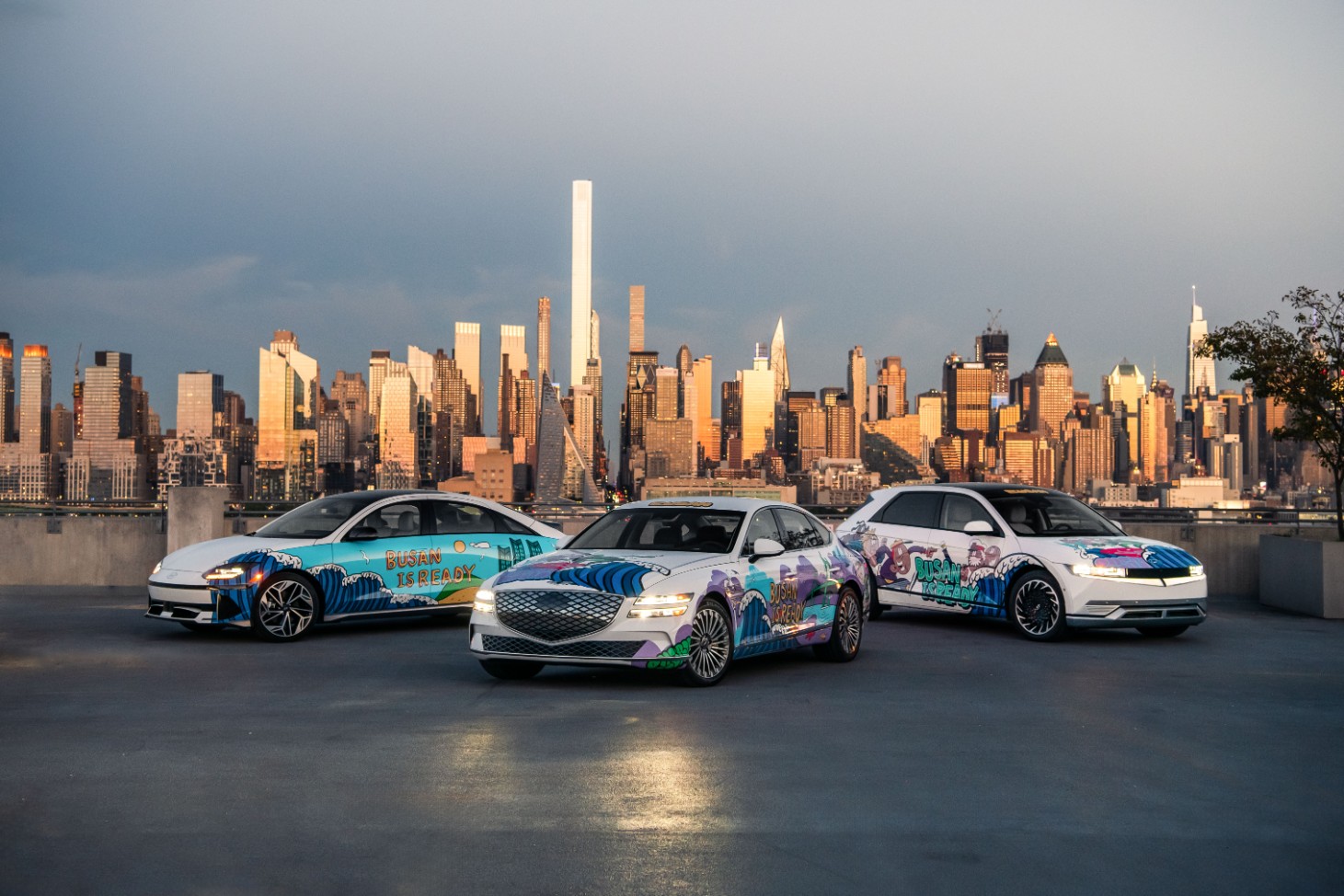 Hyundai showcases Art Cars in New York to support Busan’s 2030 World ...