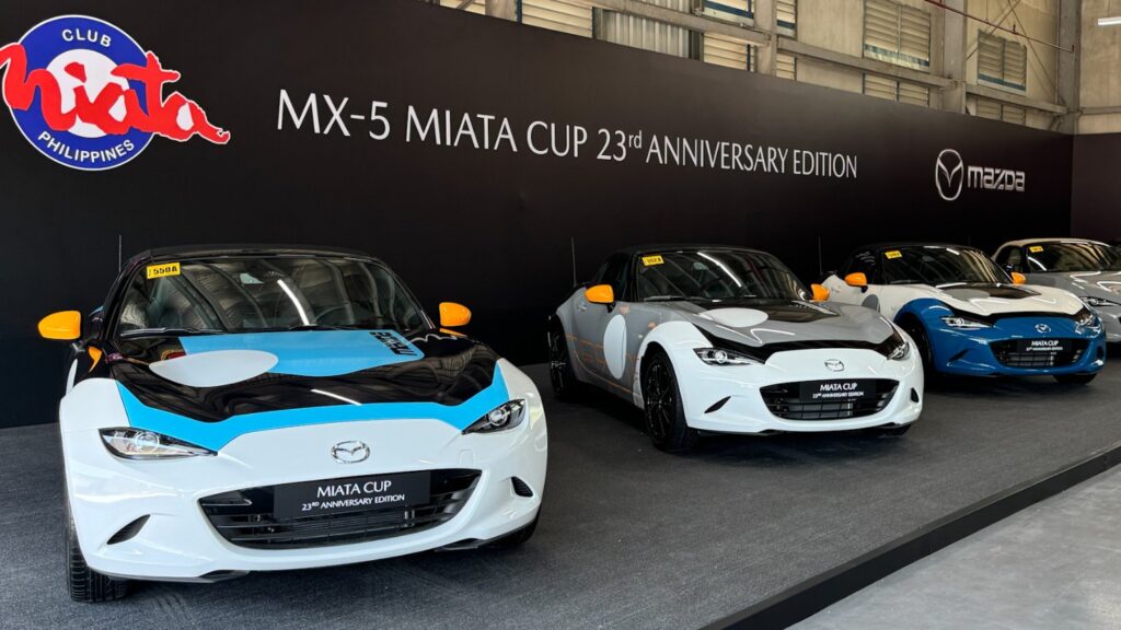 MazdaPH fields limited-run 2024 MX-5 Miata Cup 23rd Anniversary Edition