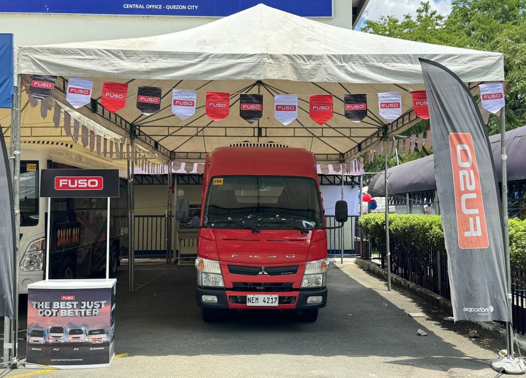 FUSO Philippines showcases Canter Modern PUV at the 2024 LTO Motor Show