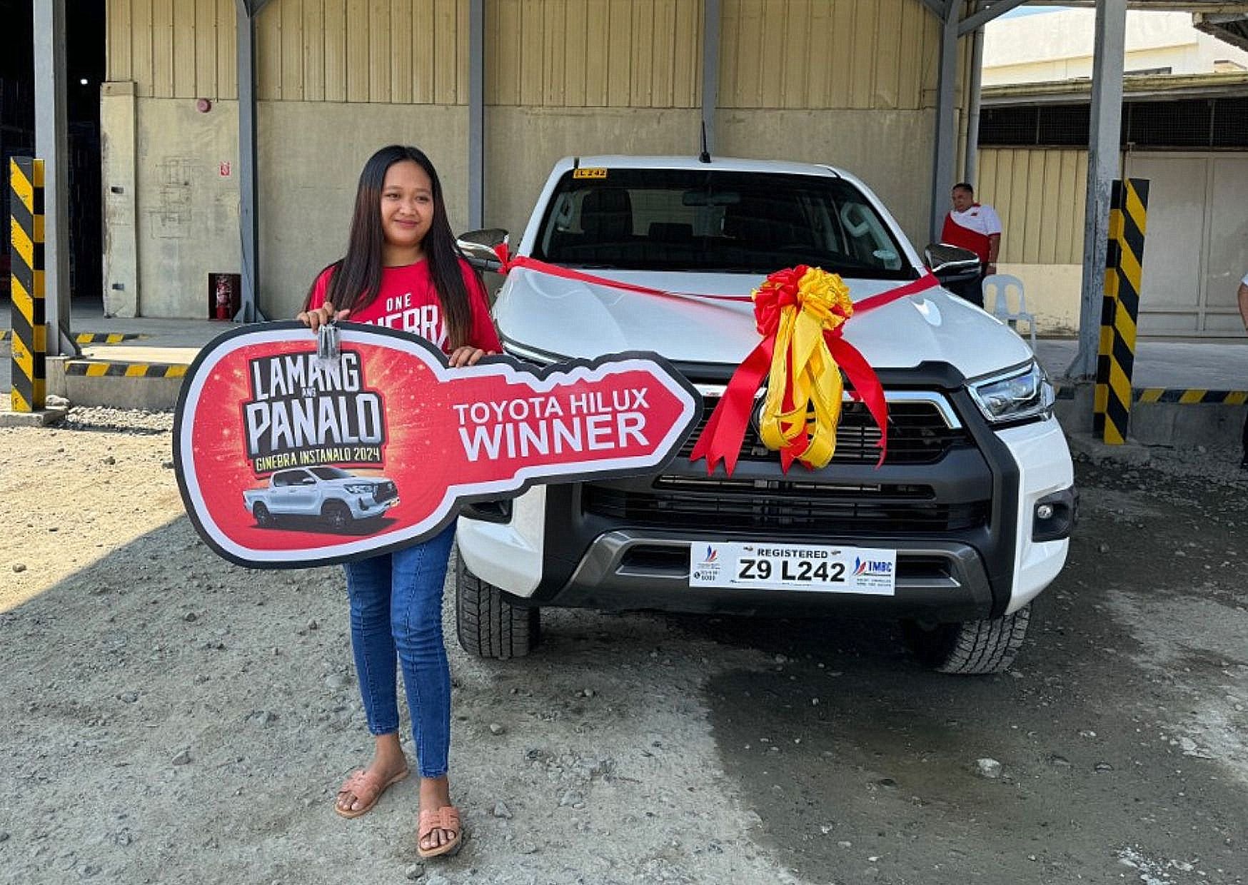 Hilux winner announced in Ginebra San Miguel’s ‘Lamang ang Panalo ...