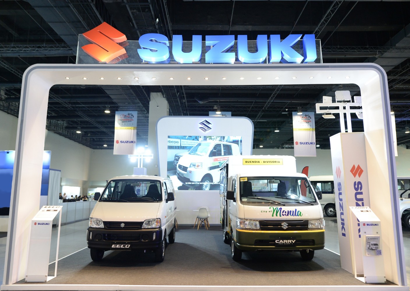 SuzukiPH's commercial vehicles at the 2024 Philippine Commercial Vehicle Show