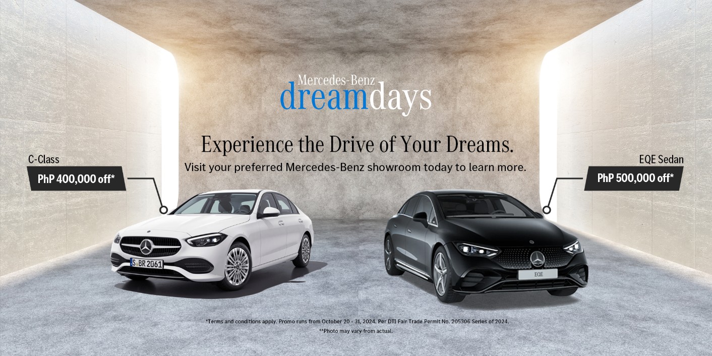 The Mercedes-Benz Dream Days are here!