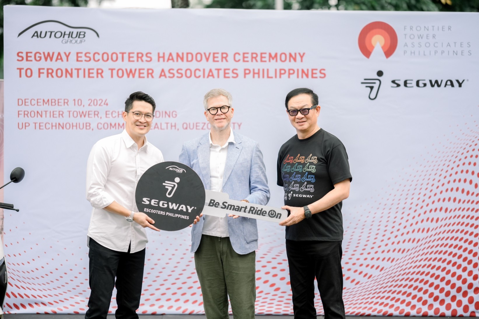 Segway EscootersPH partners with Frontier Tower Associates Philippines