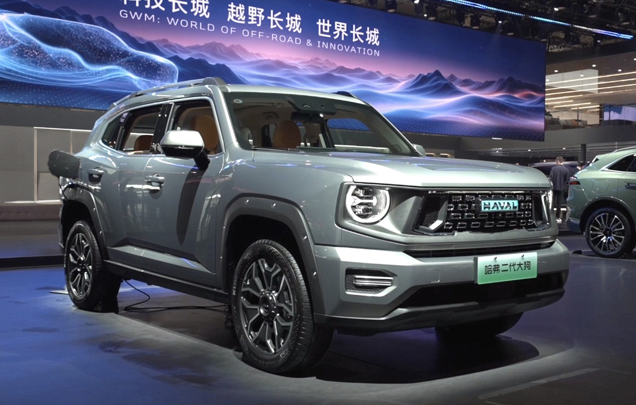 Here's a look at some of GWM’s vehicles at Auto Shanghai 2025