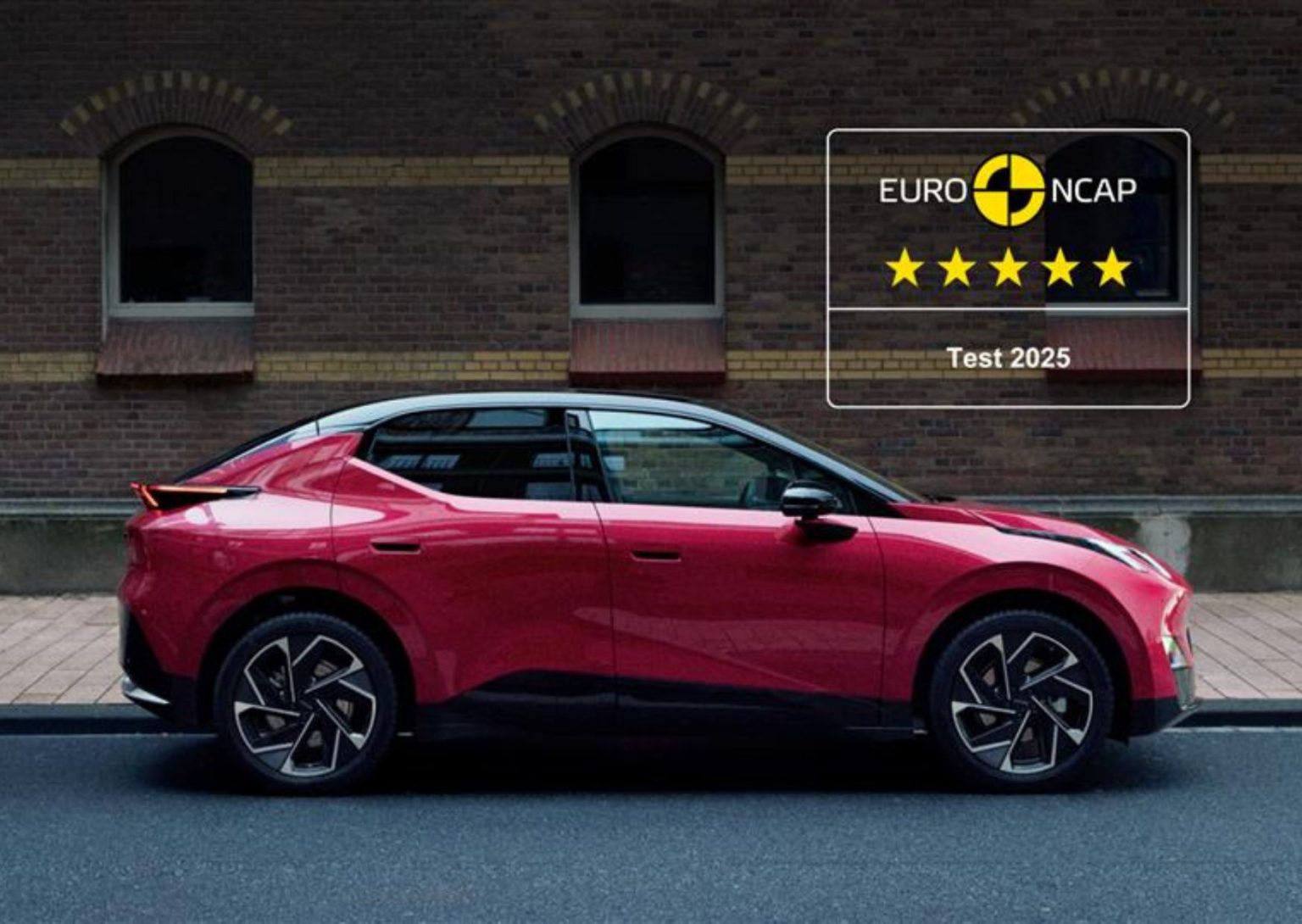 The Lynk & Co 02 aces 2025 Euro NCAP