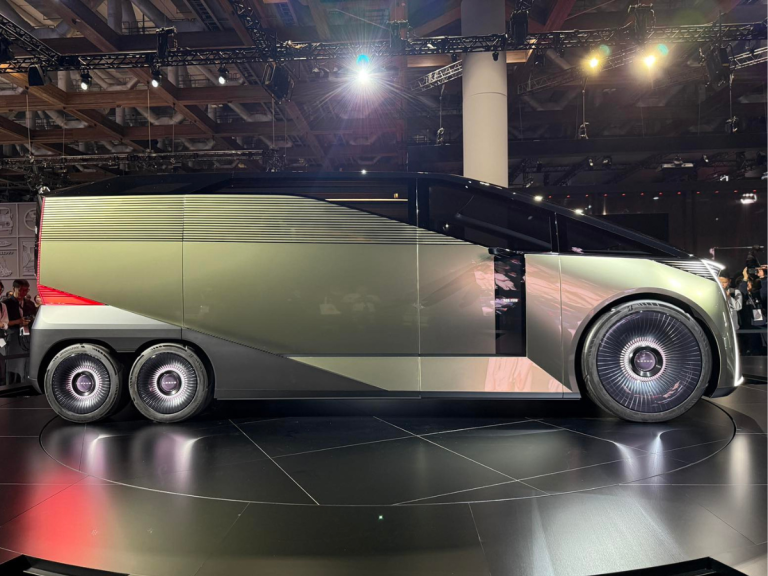 Lexus LS six-wheeler minivan concept revealed at 2025 Japan Mobility Show