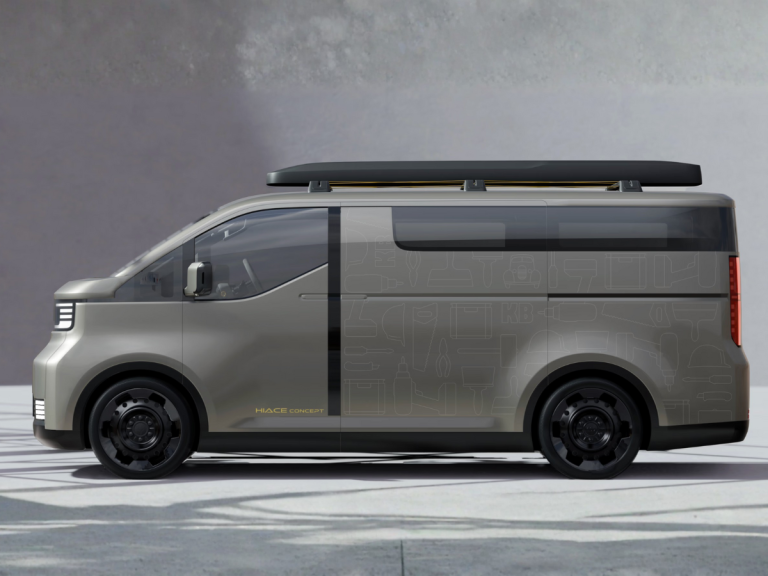 Toyota Hiace Concept unveiled as modern-looking van at 2025 JMS
