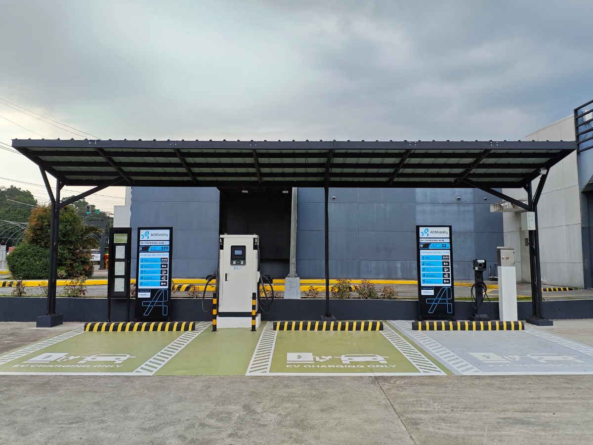 ACMobility opens new EV charging station at PTT Lucena